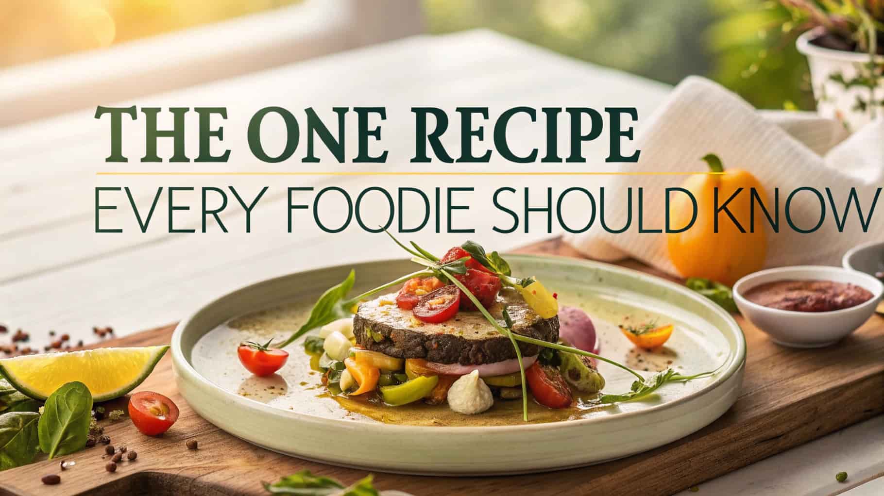 The One Recipe Every Foodie Should Know