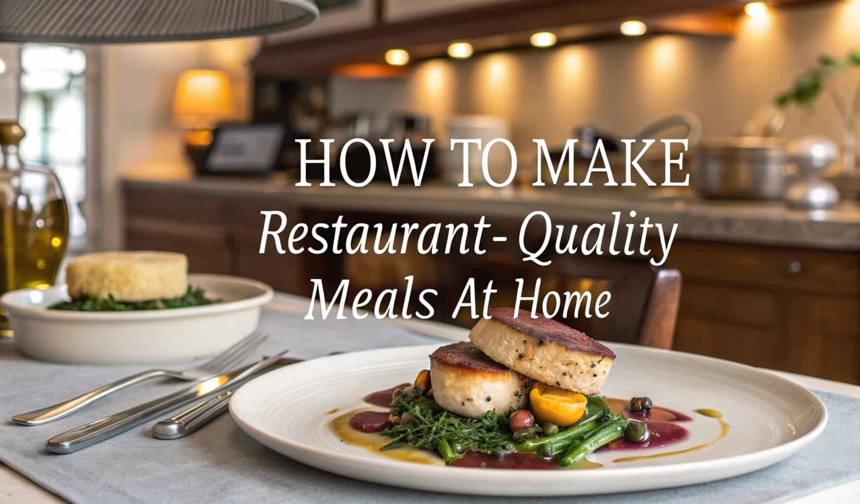 How to Make Restaurant-Quality Meals at Home!